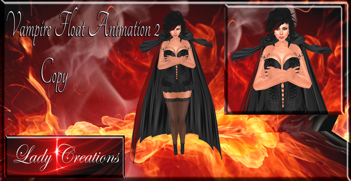 Second Life Marketplace - Lady Creations - Vampire Float Animation 2 Copy